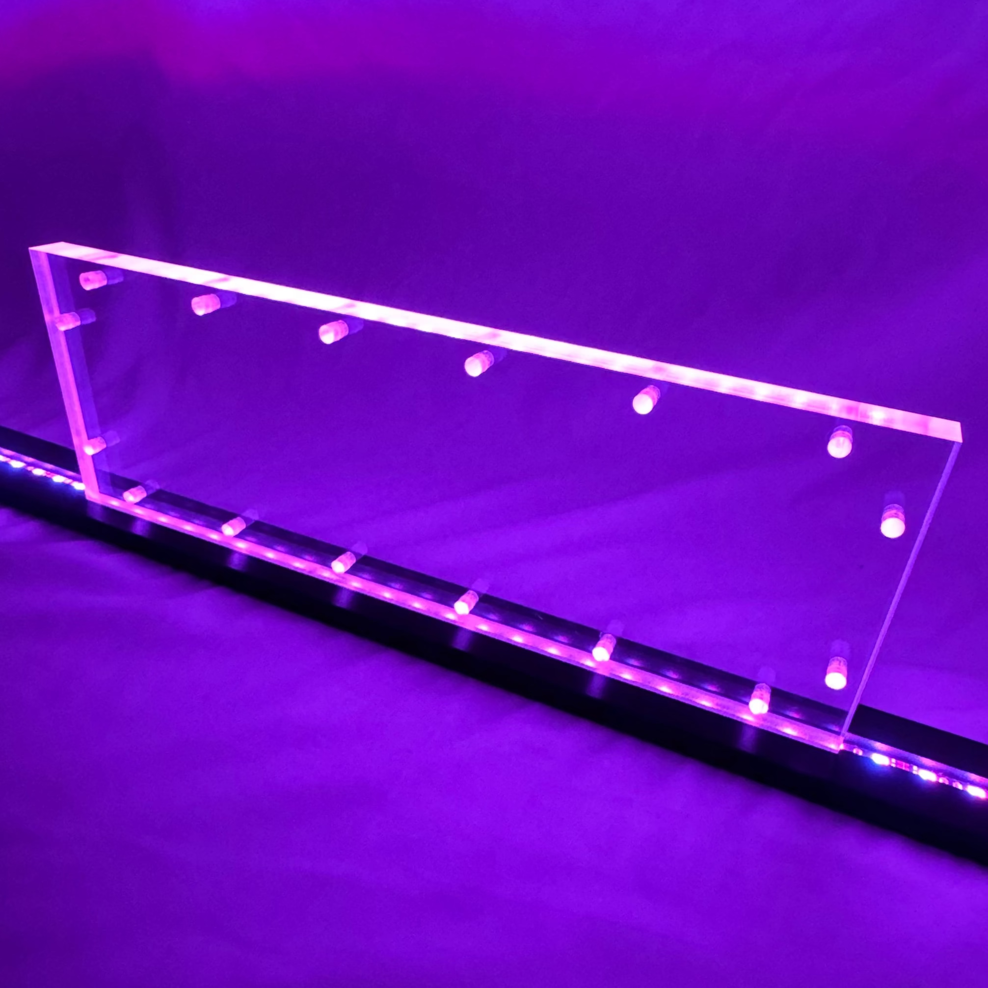 Sound Authority Plexiglass - 15" x 5" Blank Acrylic Window For Subwoof ...