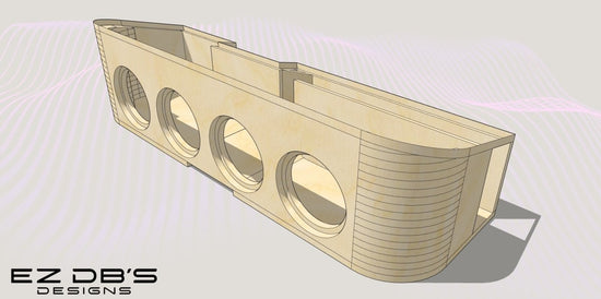 Custom Ported Subwoofer Box Design – EZ DB's Designs